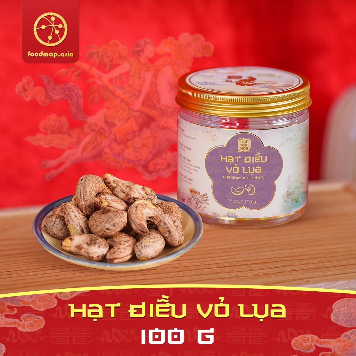 Hạt Điều Vỏ Lụa - Đặc Sản Ngon Lành - Foodmap